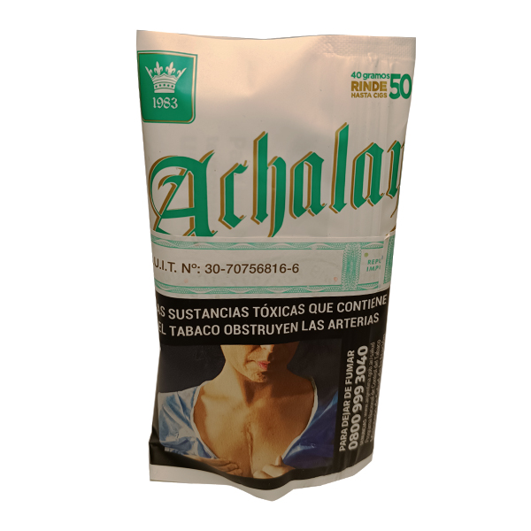 TABACO ACHALAY MENTA - Oro Verde